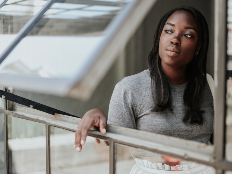 black woman reflecting – GIRL ATTORNEY, LLC